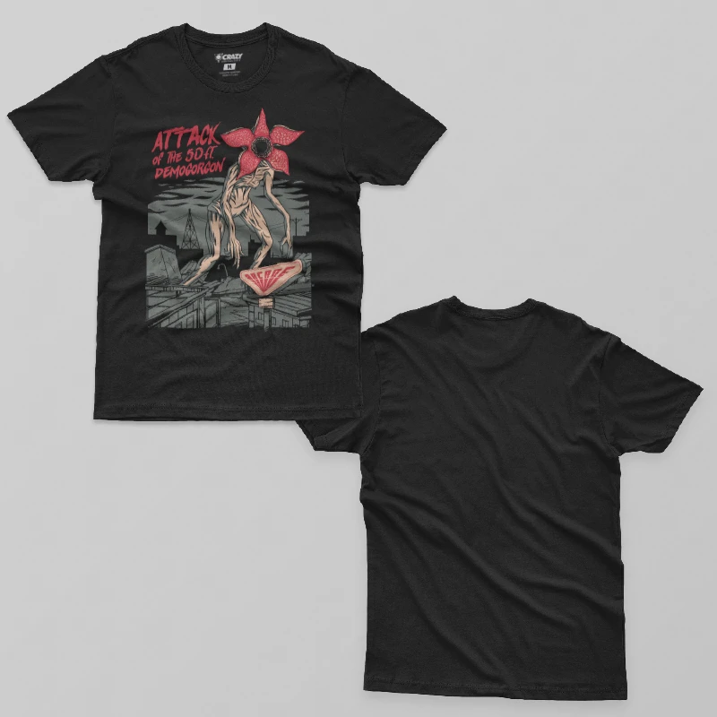 80s Arcade Demogorgon Retro Stranger Things Erkek Tişört - Crazy ...